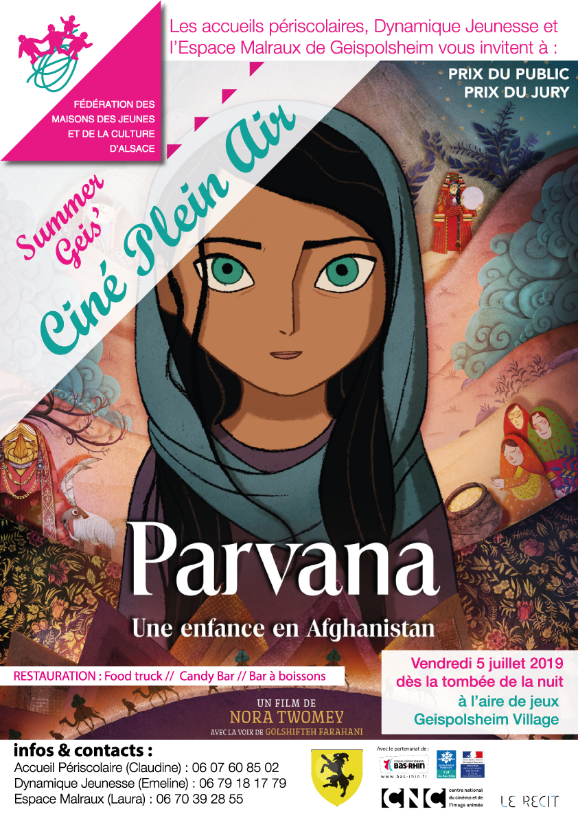 Ciné en plein air : Parvana, une enfance en Afghanistan