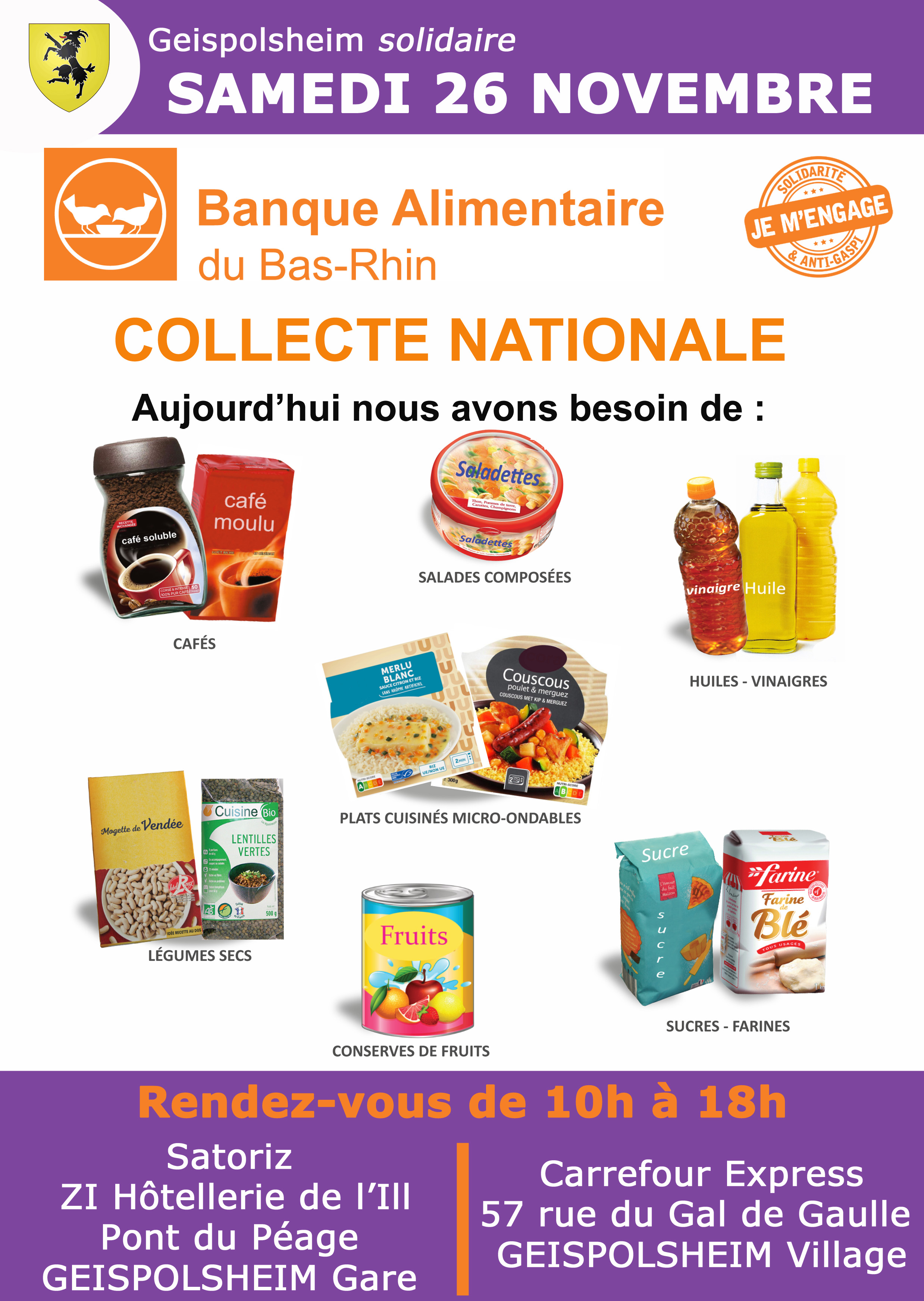 Collecte Banque Alimentaire